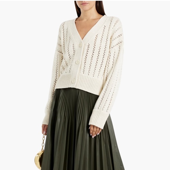 A.L.C. | Sweaters | Alc Drew Knit Cotton Cardigan | Poshmark